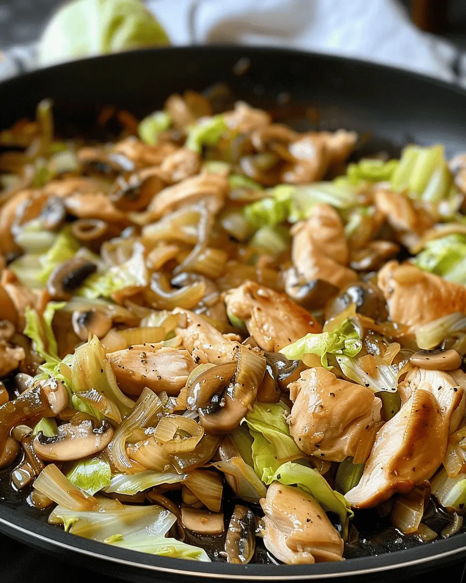 Sautéed Garlic Cabbage