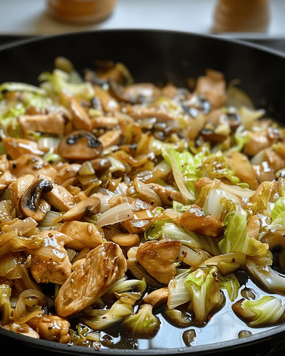 Sautéed Garlic Cabbage