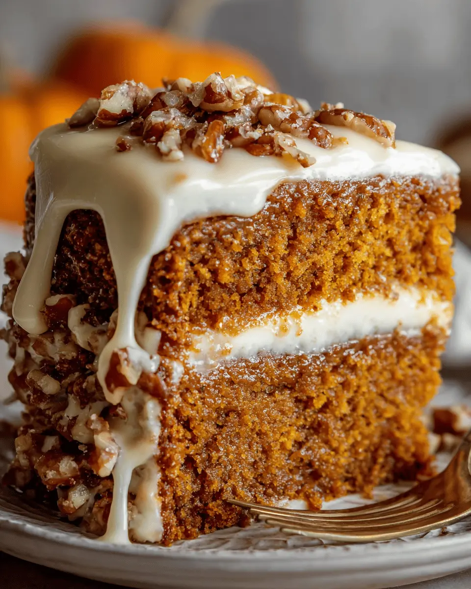 better than fall pumpkin cake