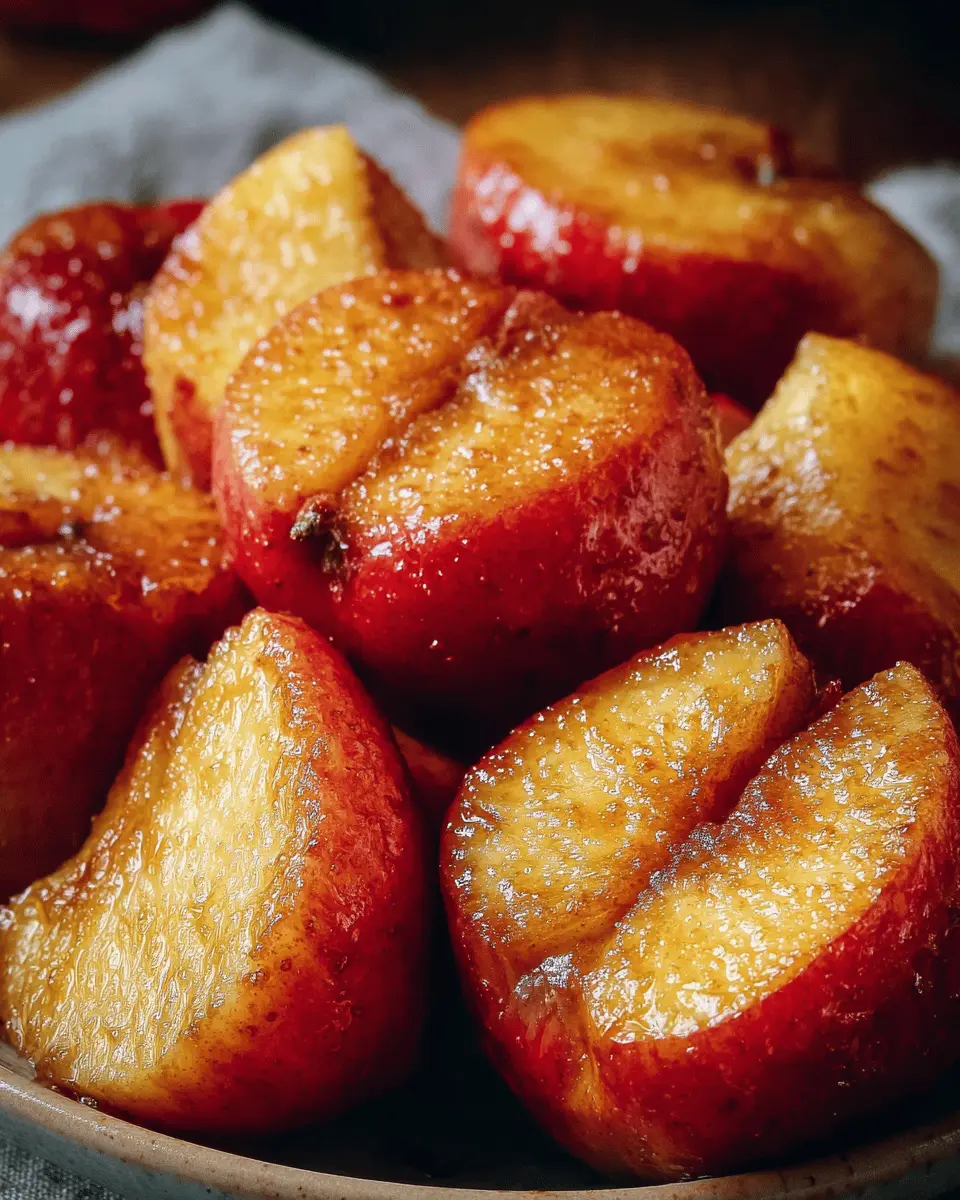 sweet fried apples
