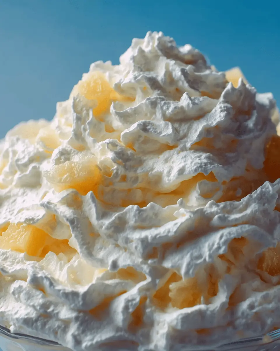 Cool Whip Pineapple Fluff