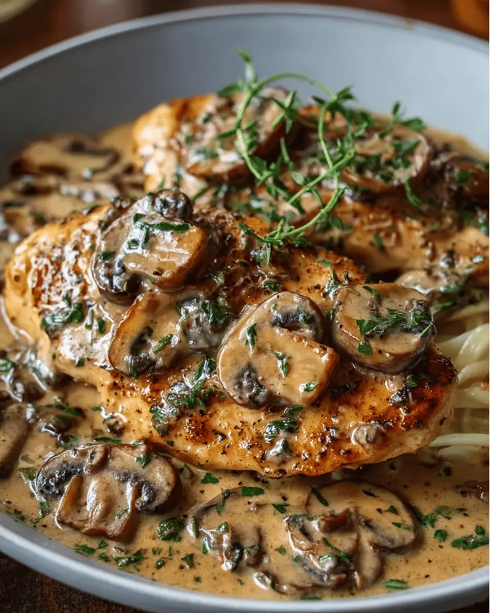 Classic Chicken Marsala