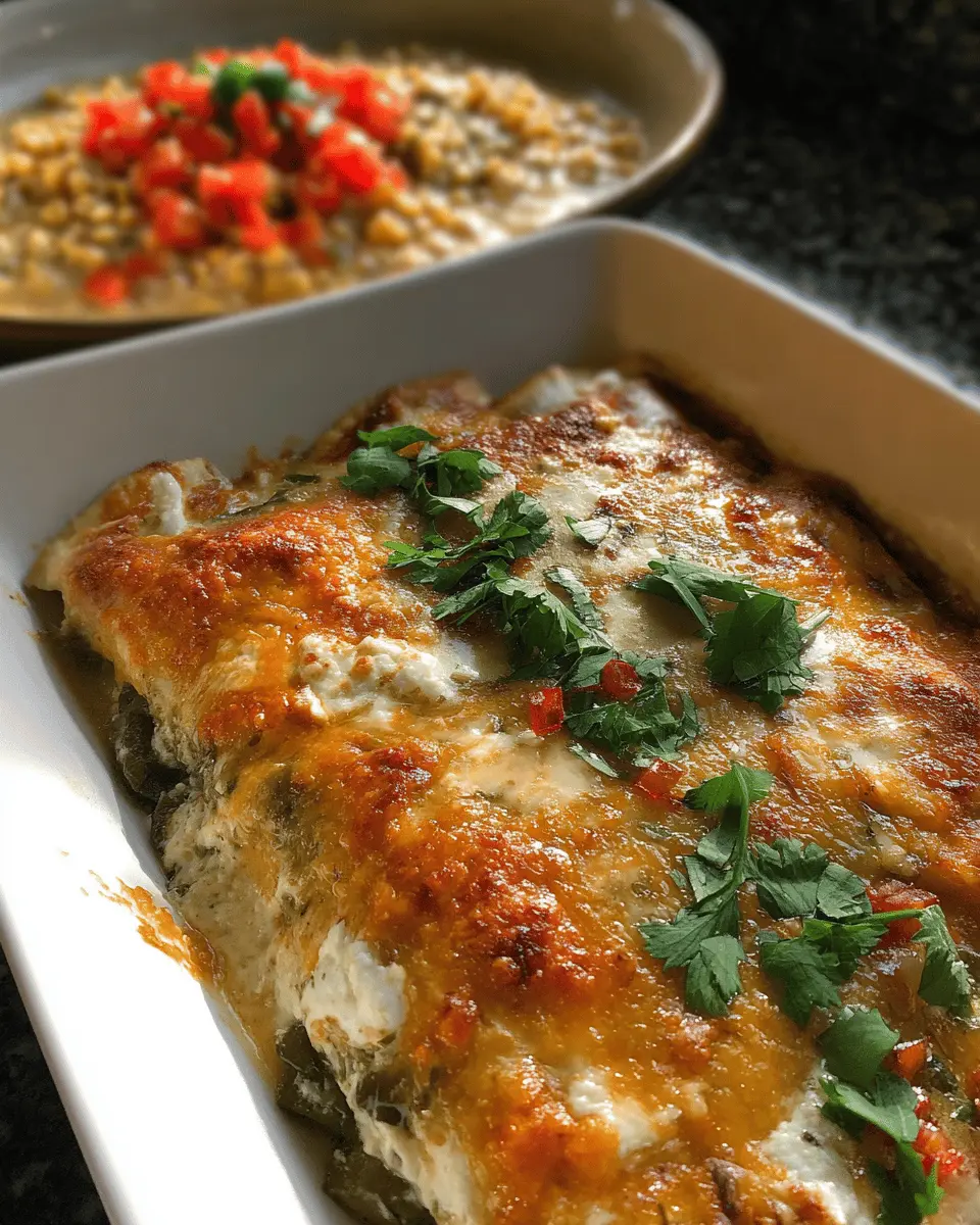 chile relleno enchiladas