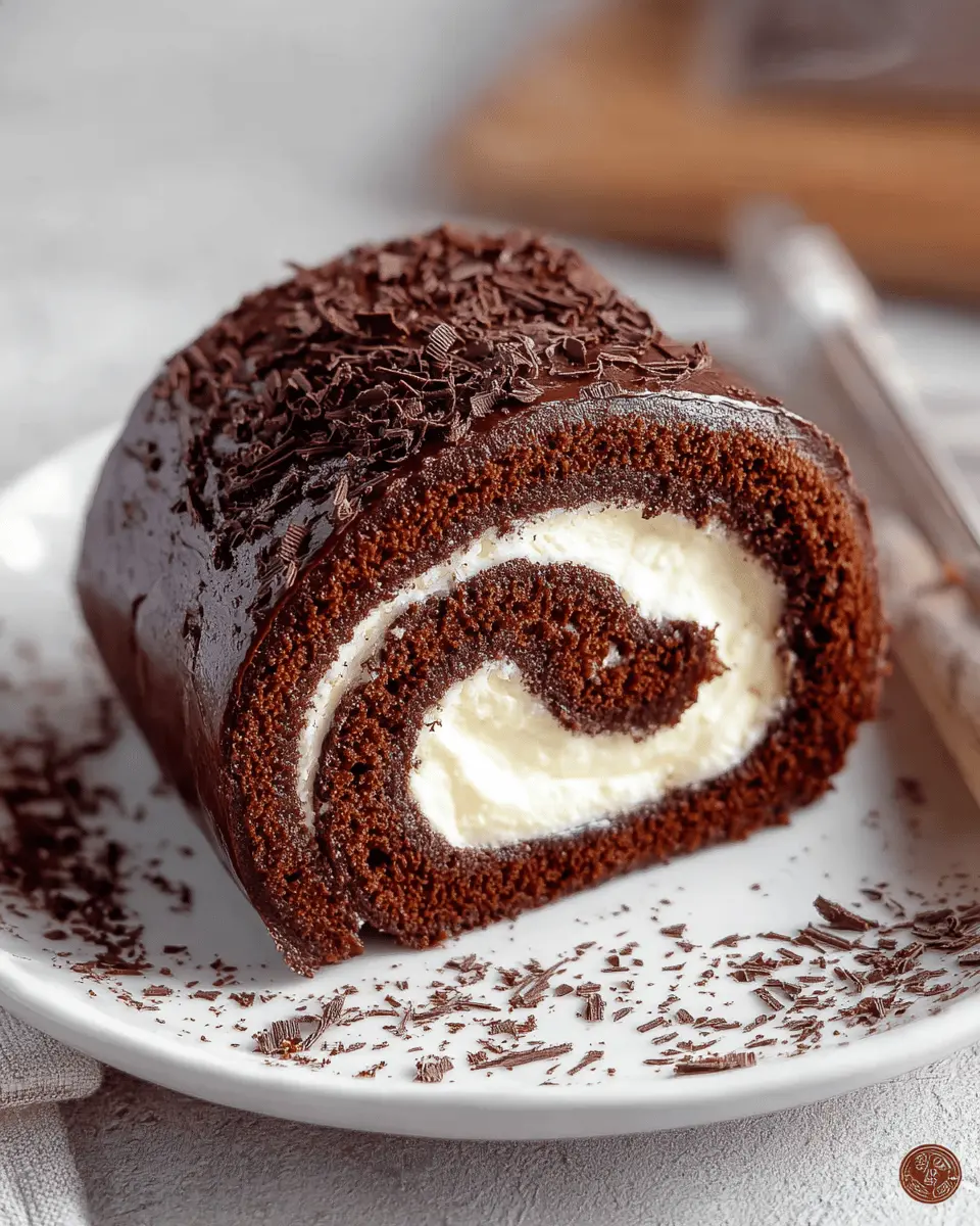chocolate cake roll