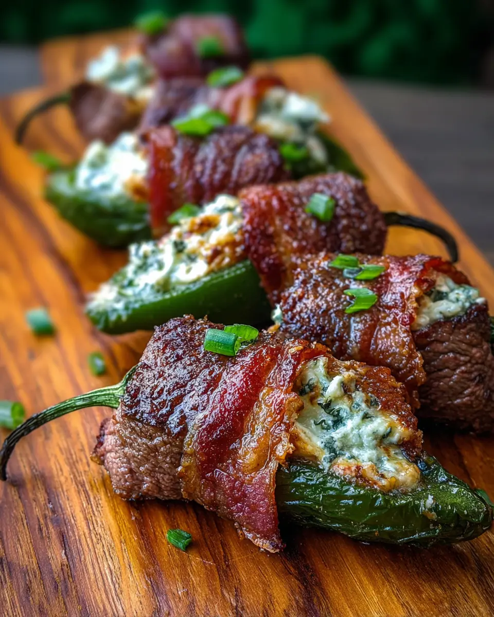 Deer Tenderloin Jalapeño Poppers