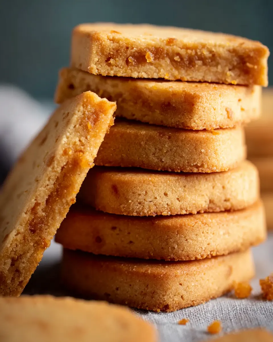 Butterscotch Shortbread Cookies