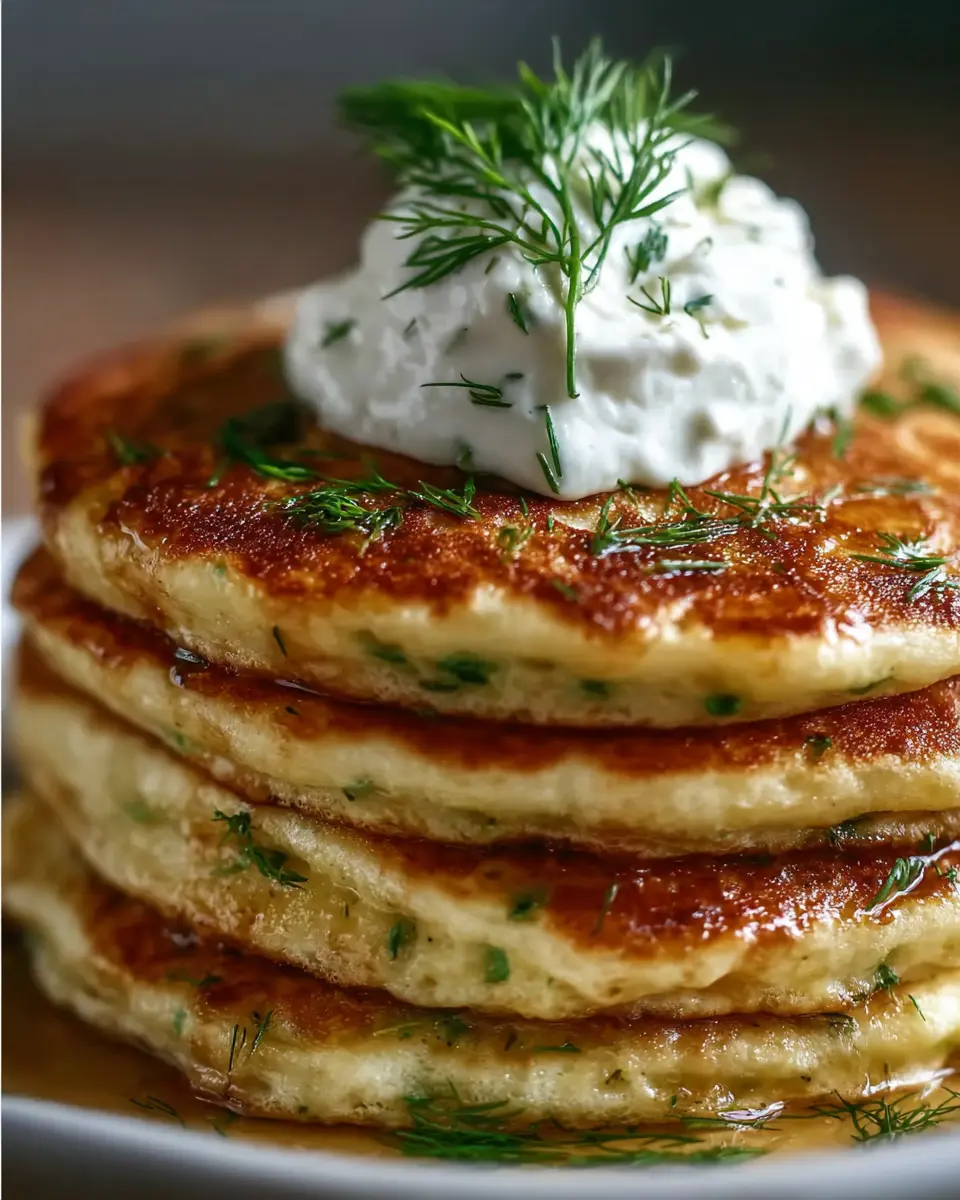 savory dill pickle pancakes