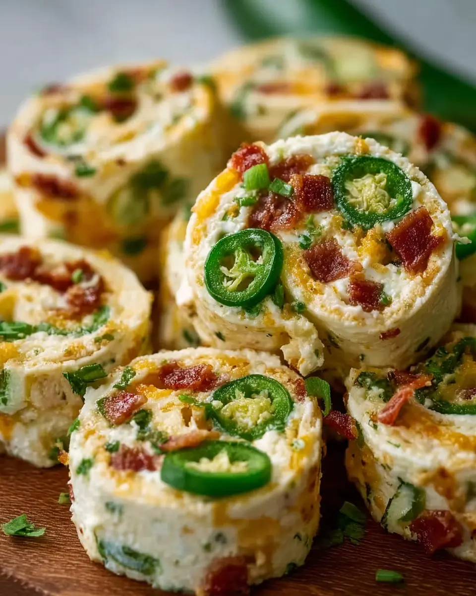 no-bake jalapeno popper pinwheels