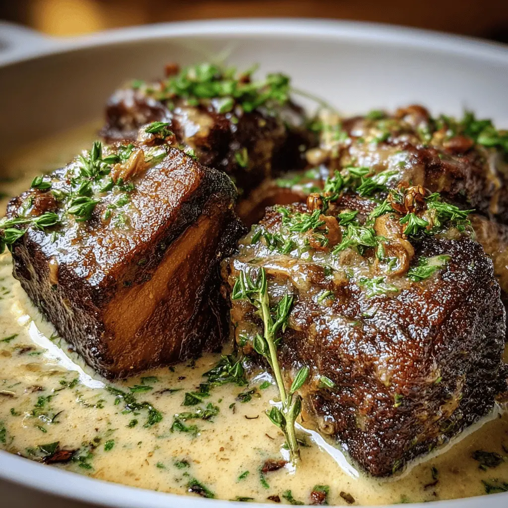 braised short ribs