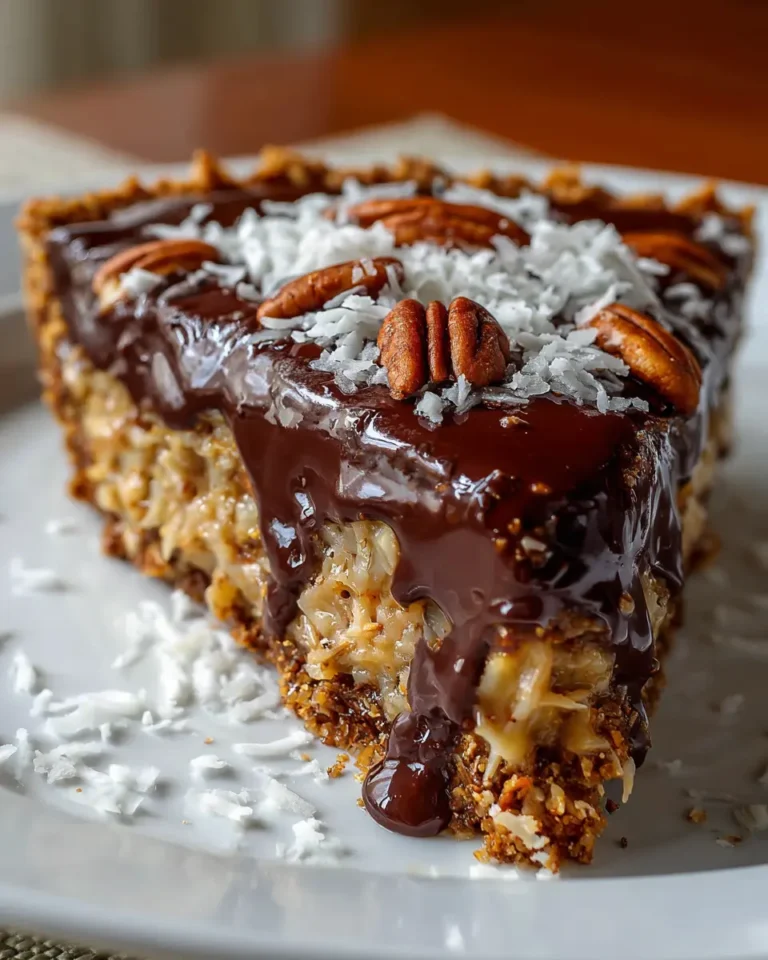 no-bake german chocolate pie