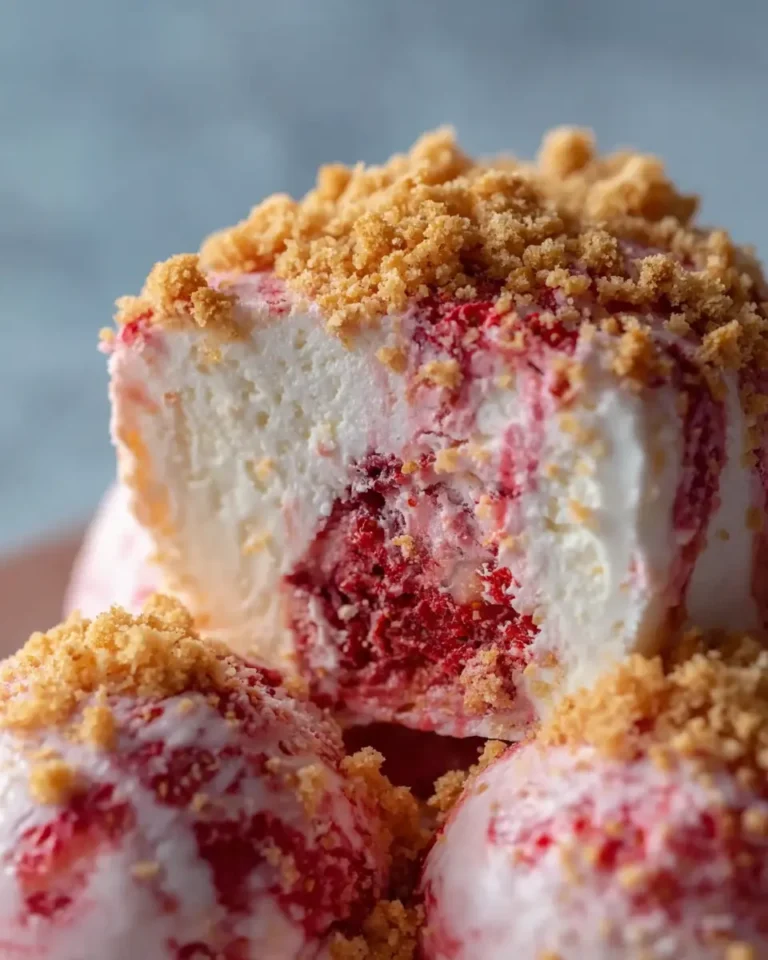 strawberry crunch cheesecake ice cream