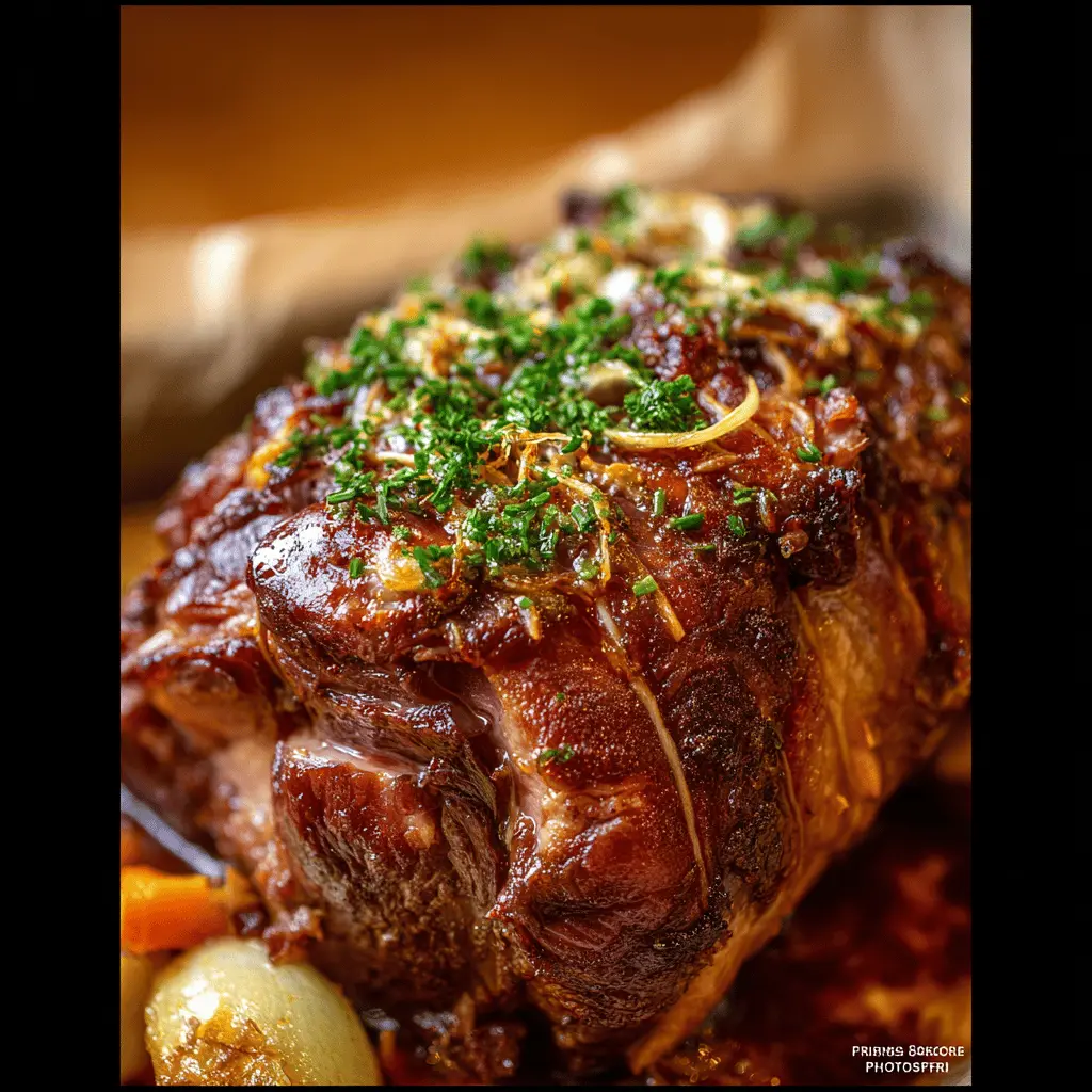 Beef-Based German-Style Knuckle