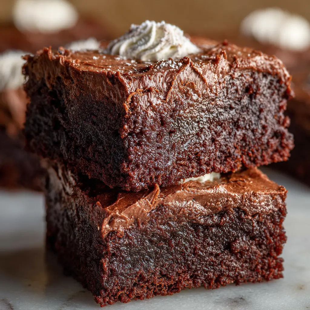 French Silk Brownies