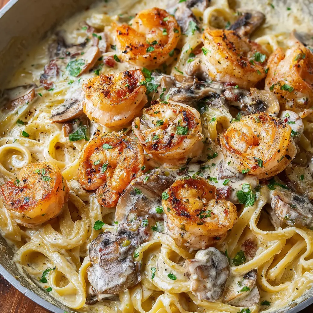 creamy shrimp pasta
