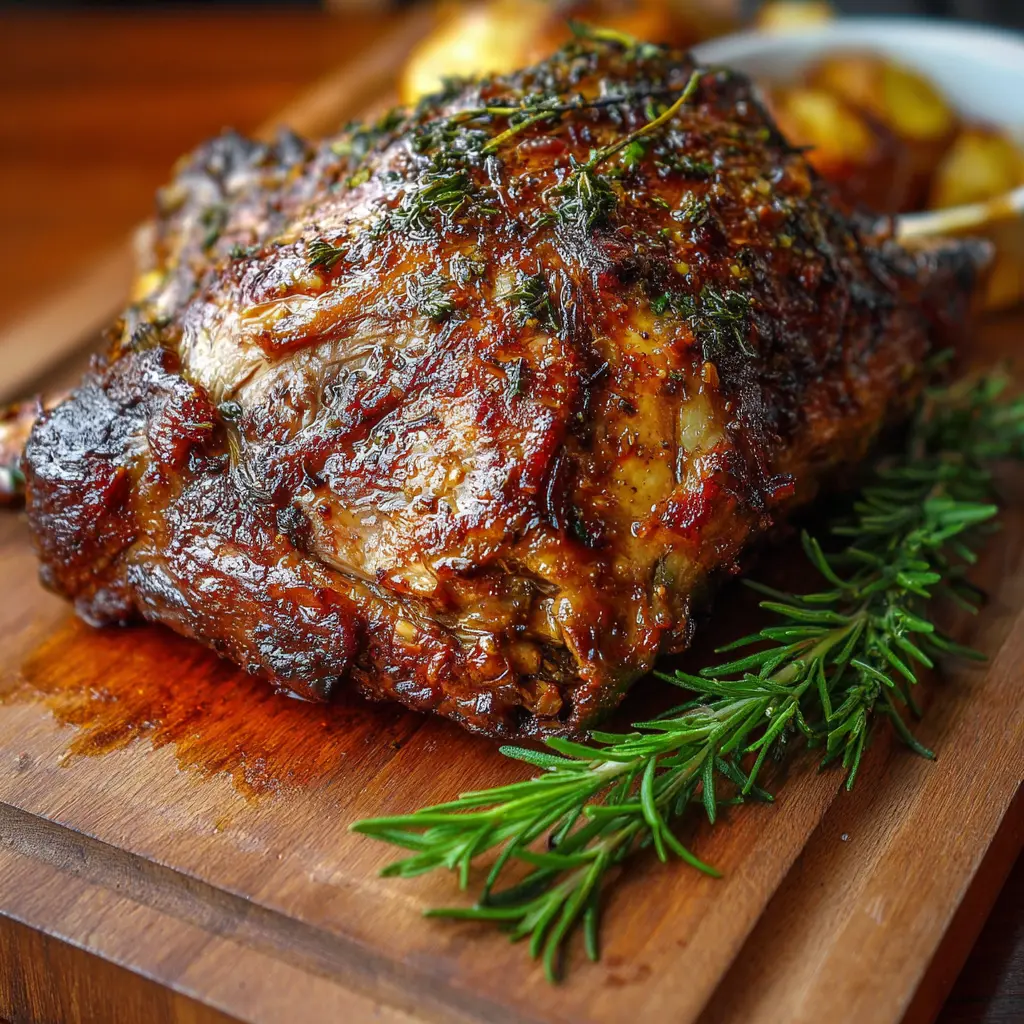 delicious lamb leg roast recipe