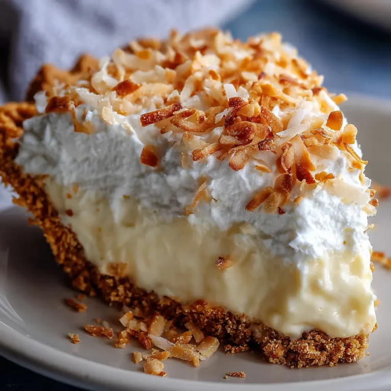 coconut cream pie