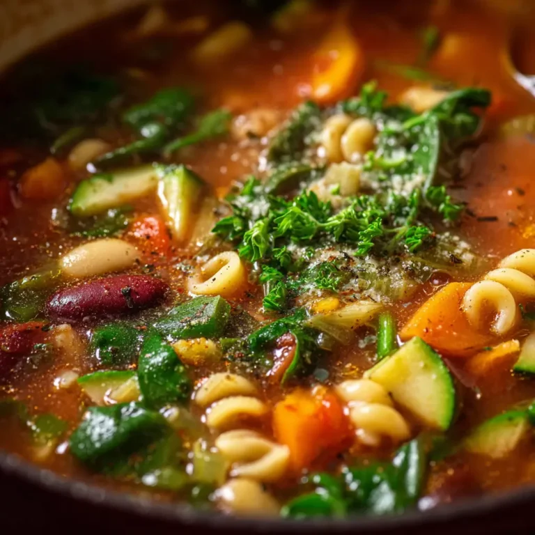 easy minestrone soup