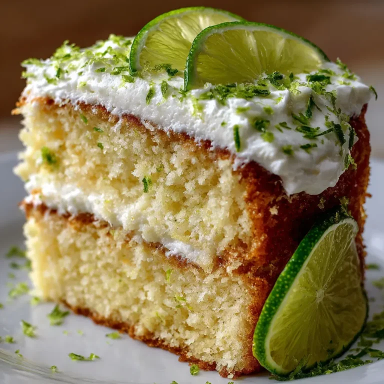 key lime cake