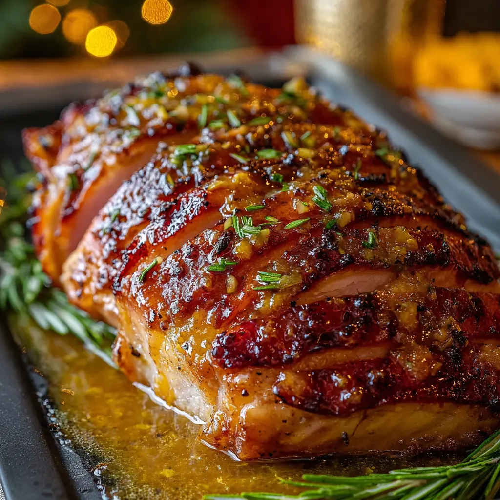Maple Dijon Chicken Ham Glaze