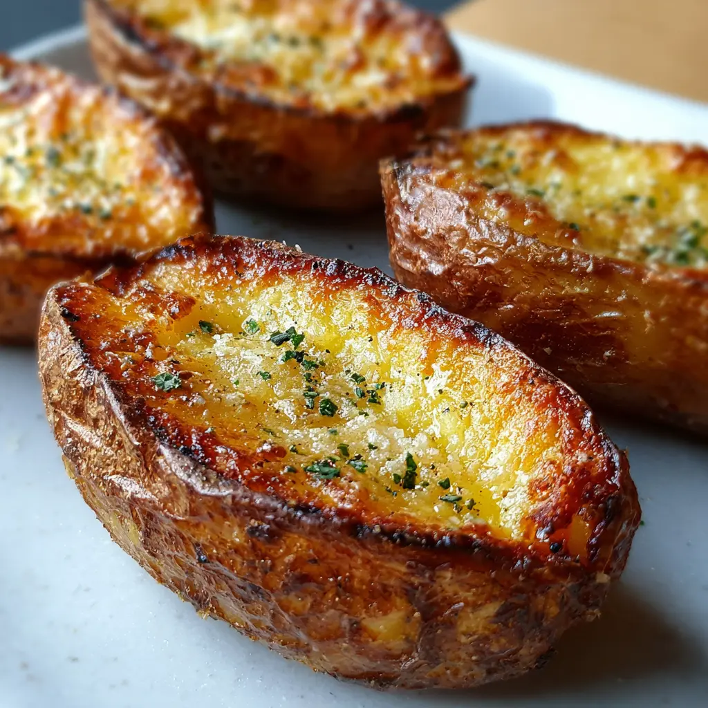 crispy and tender baked potatoes