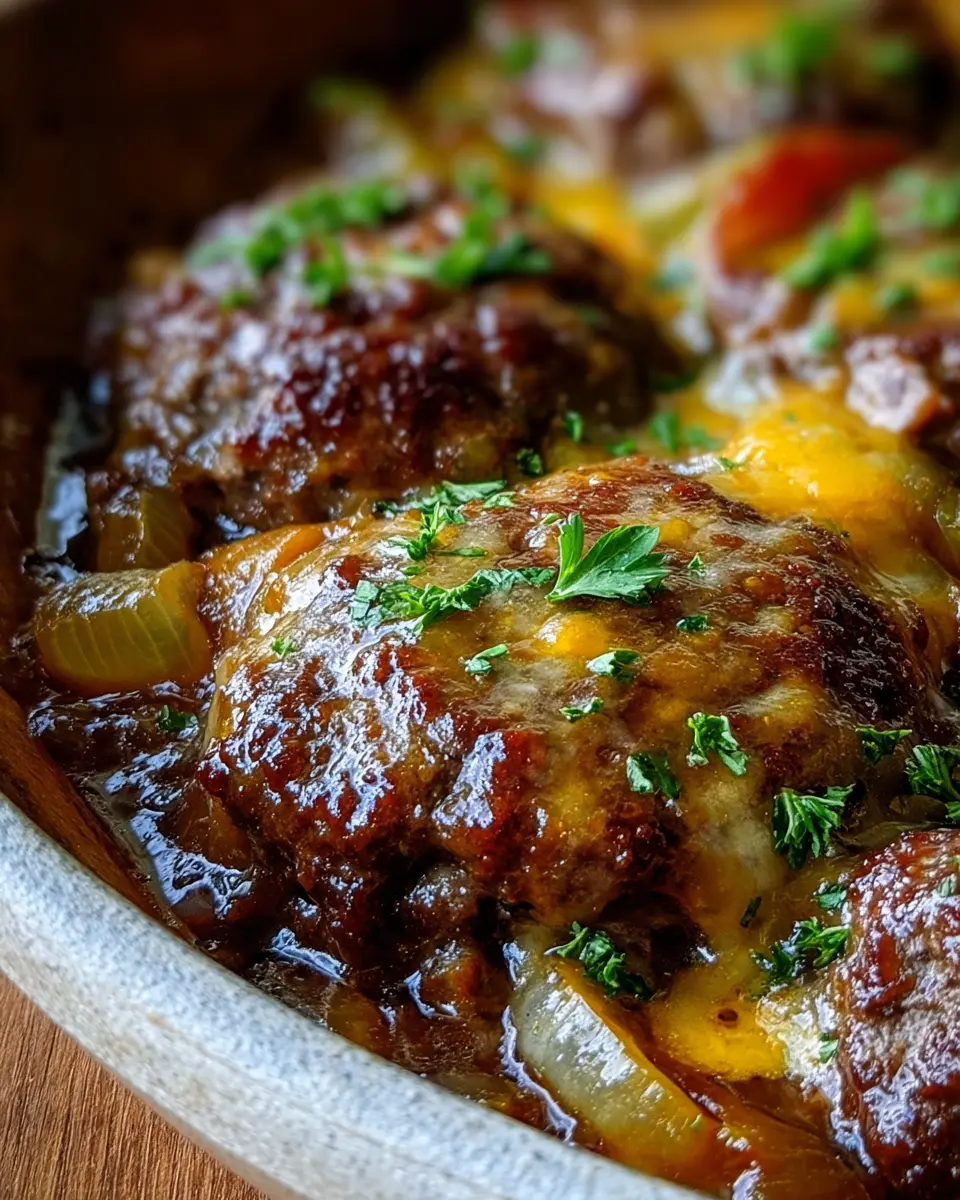 Amish Hamburger Steak Bake
