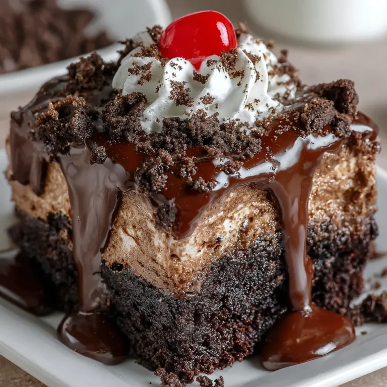 death by chocolate poke cake