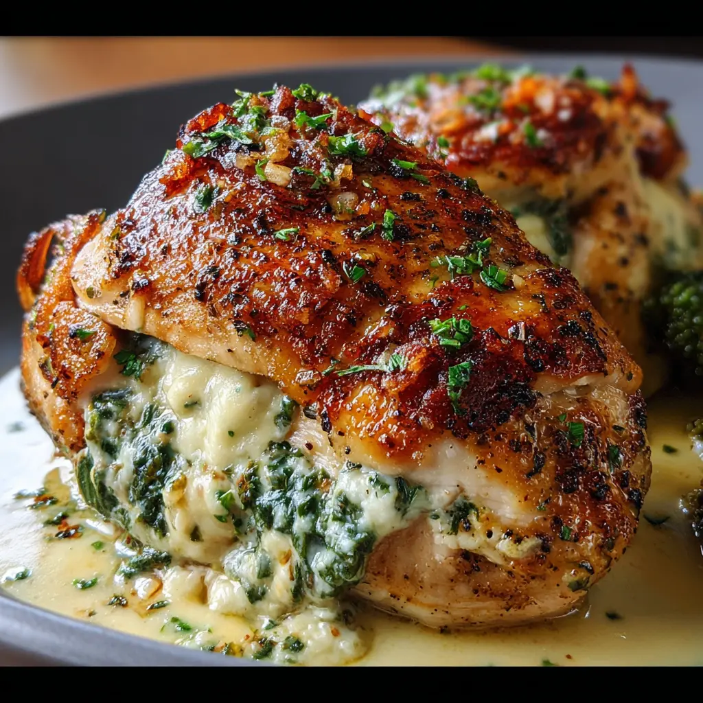 Ruth’s Chris Stuffed Chicken