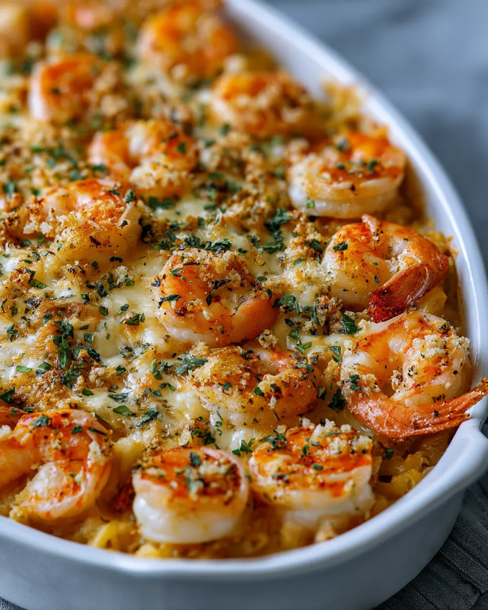 baked stuffed shrimp casserole