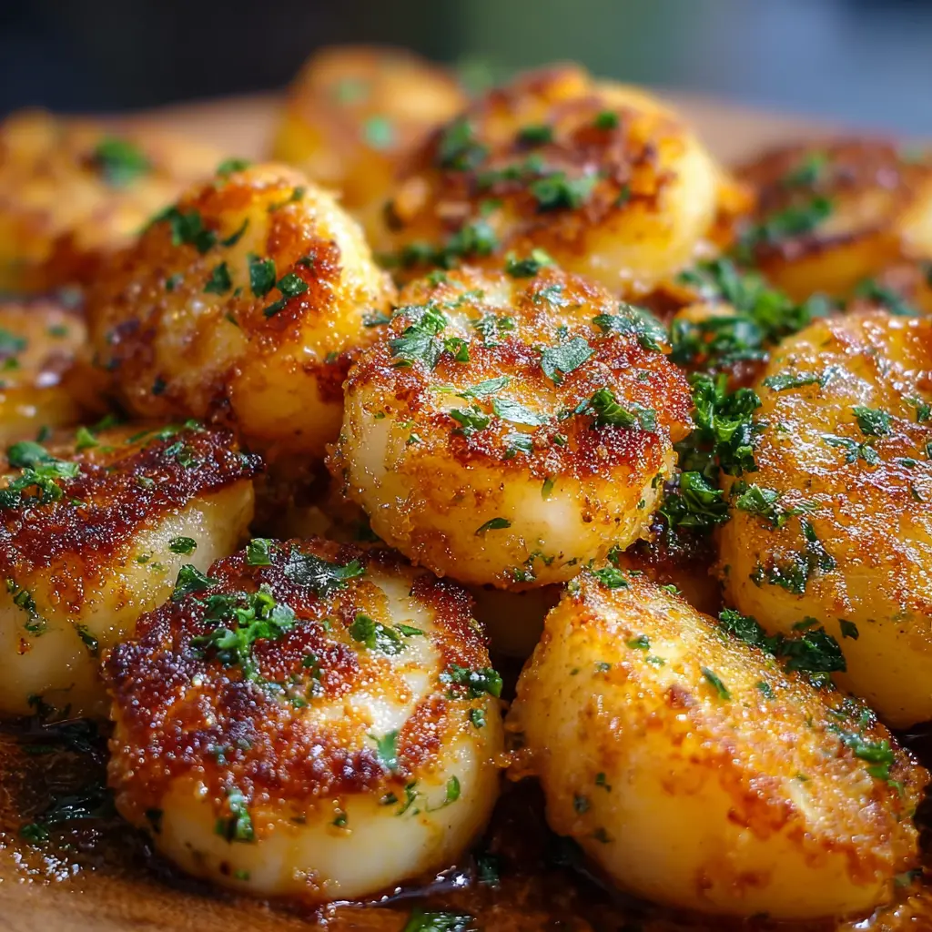 aussie potato scallops