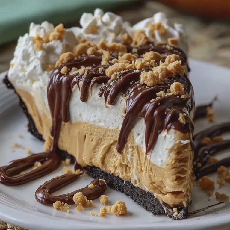 no-bake peanut butter pie