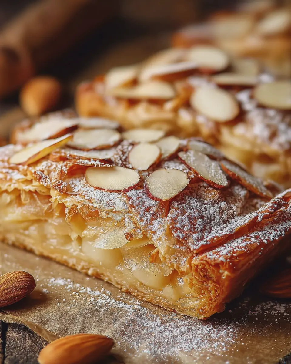 sweet almond pastry