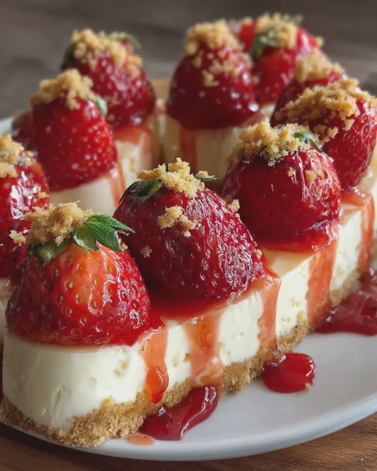 Cheesecake Deviled Strawberries