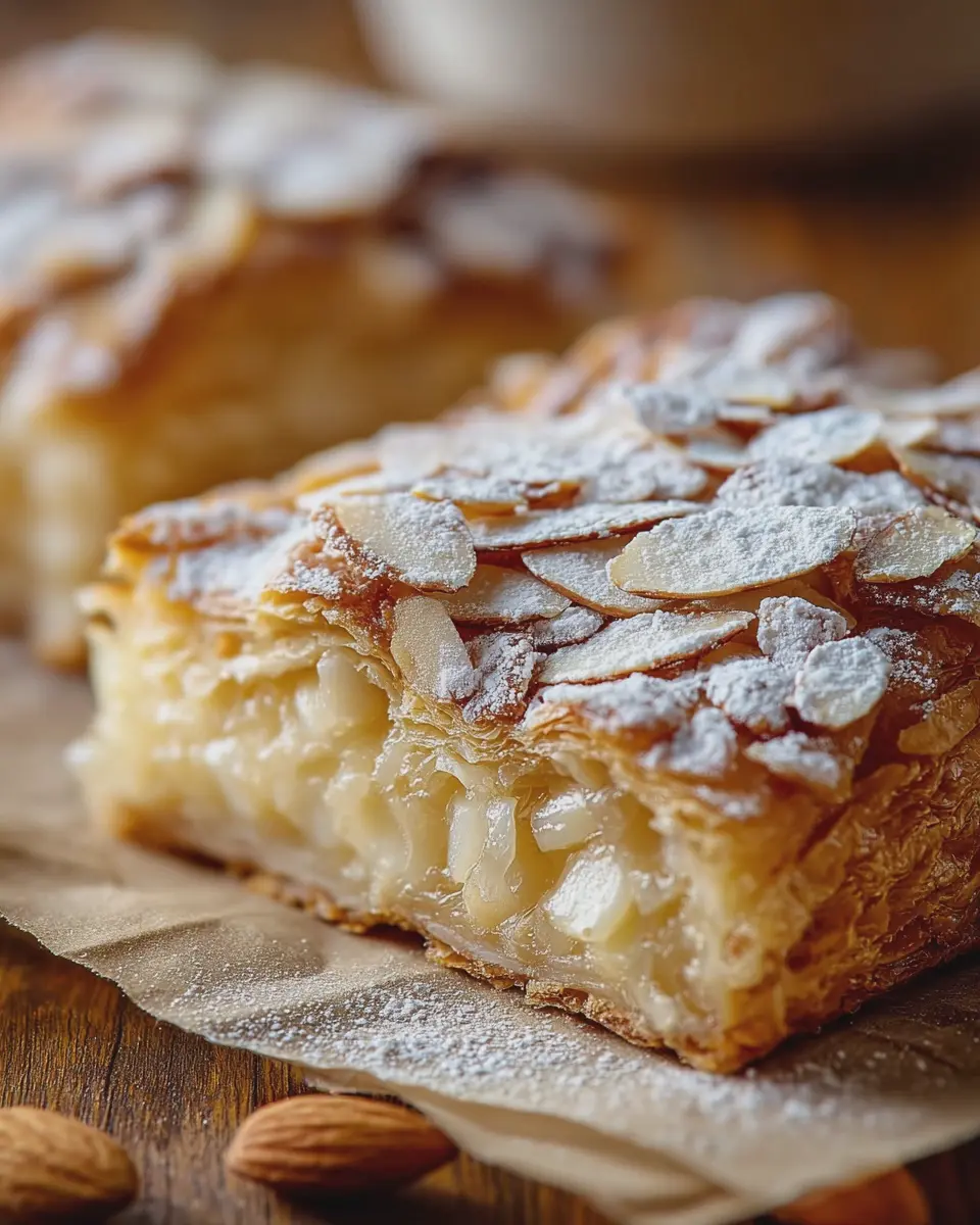 sweet almond pastry