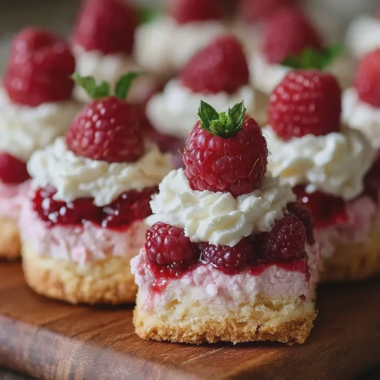 Raspberry Cream Cheese Bites