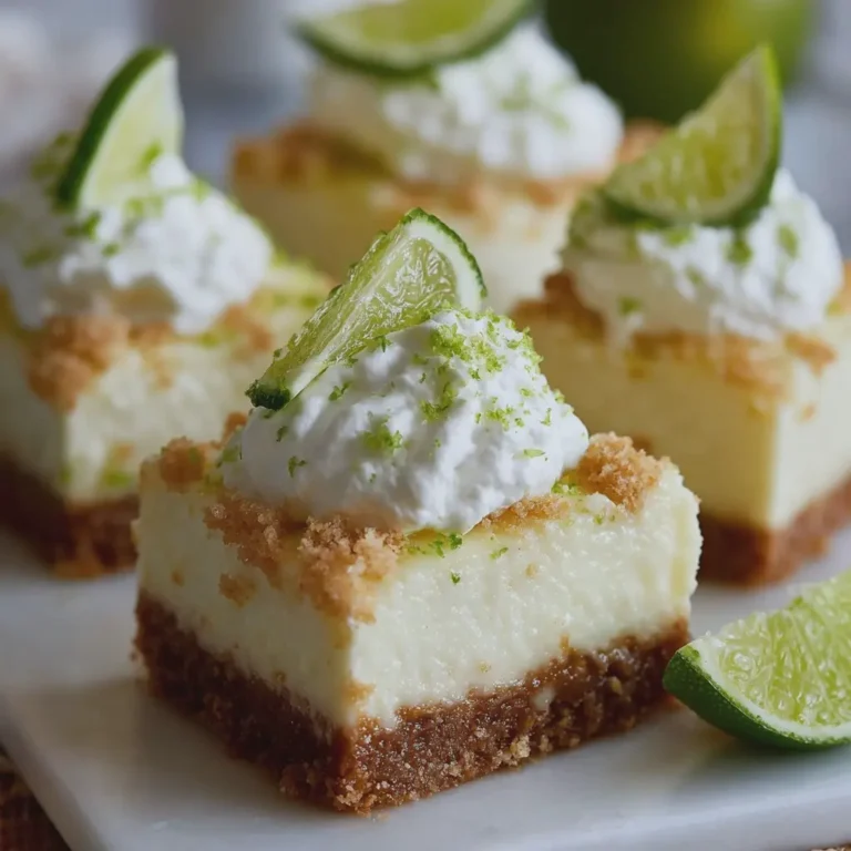 Key Lime Pie Bars